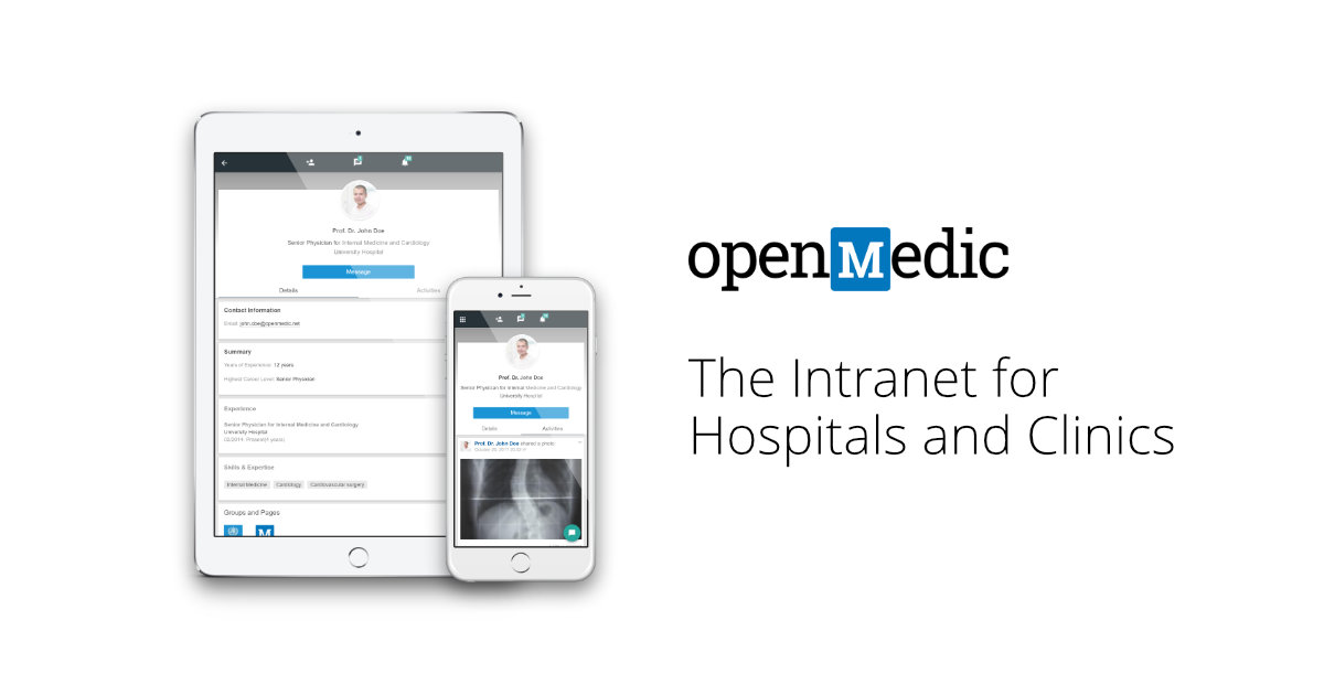 openmedic - The Intranet for Hospitals and Clinics